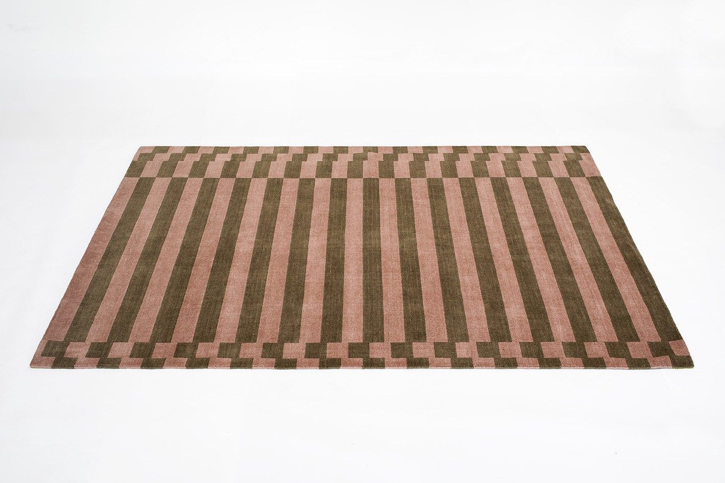 Rectangular striped rug LINEA By Tacchini Edizioni design Maria ...