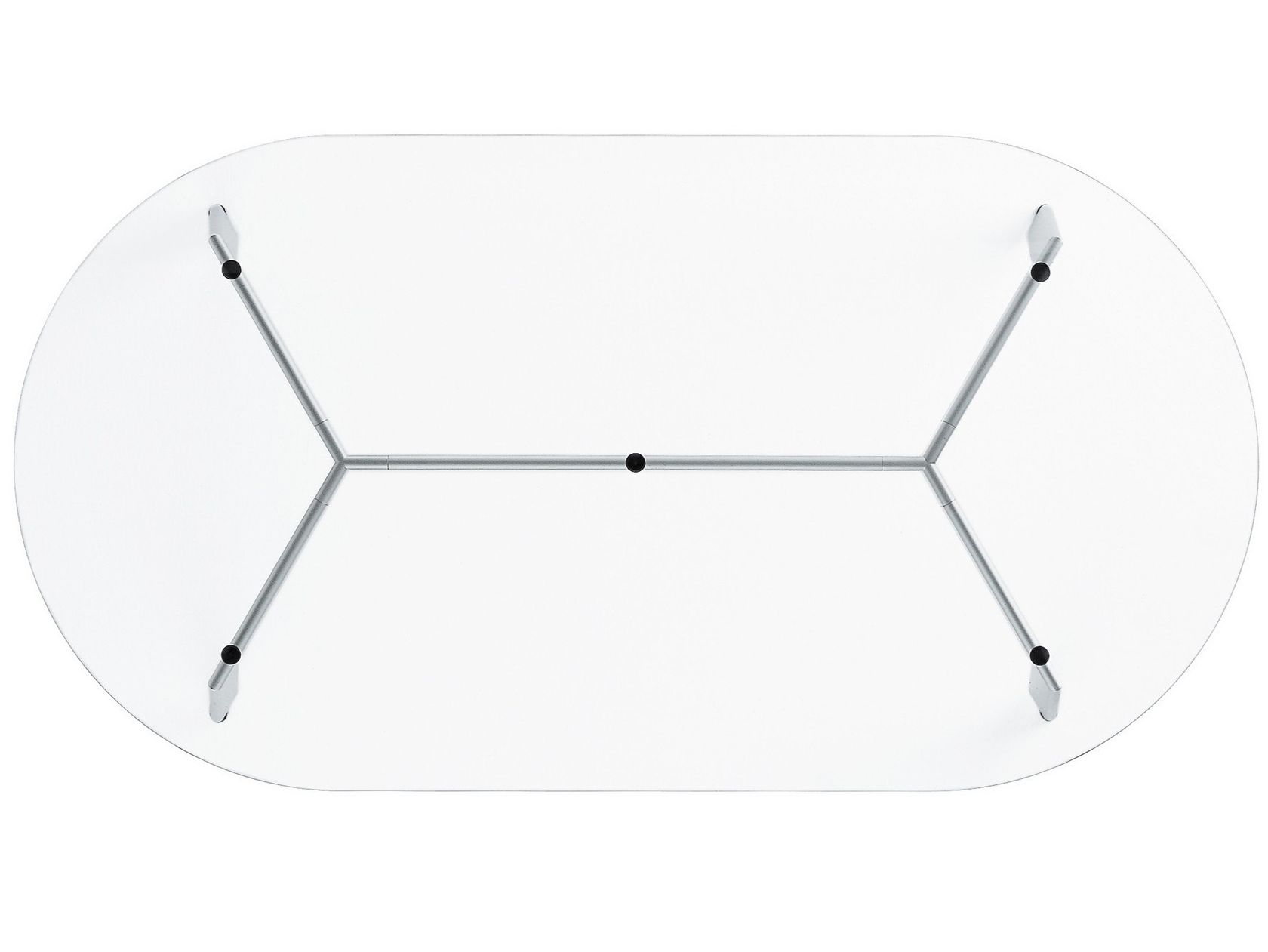 LINK | Oval table By Desalto design Hannes Wettstein