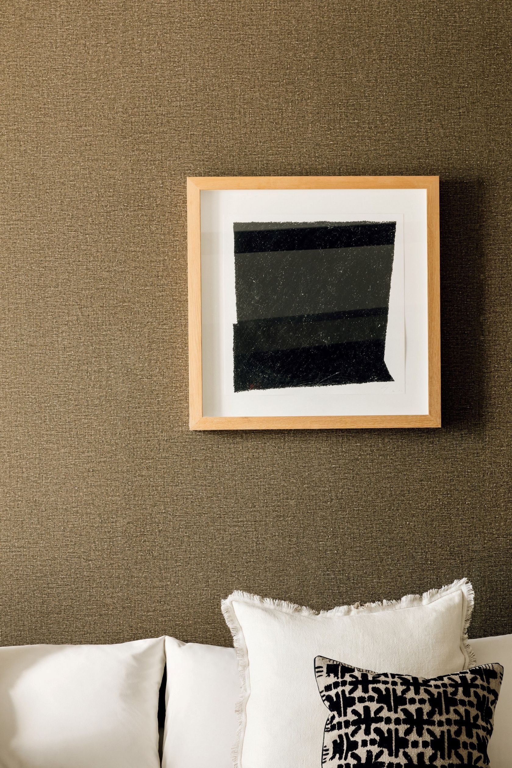 LINS BRODÉS - LIN Wallpaper By Élitis