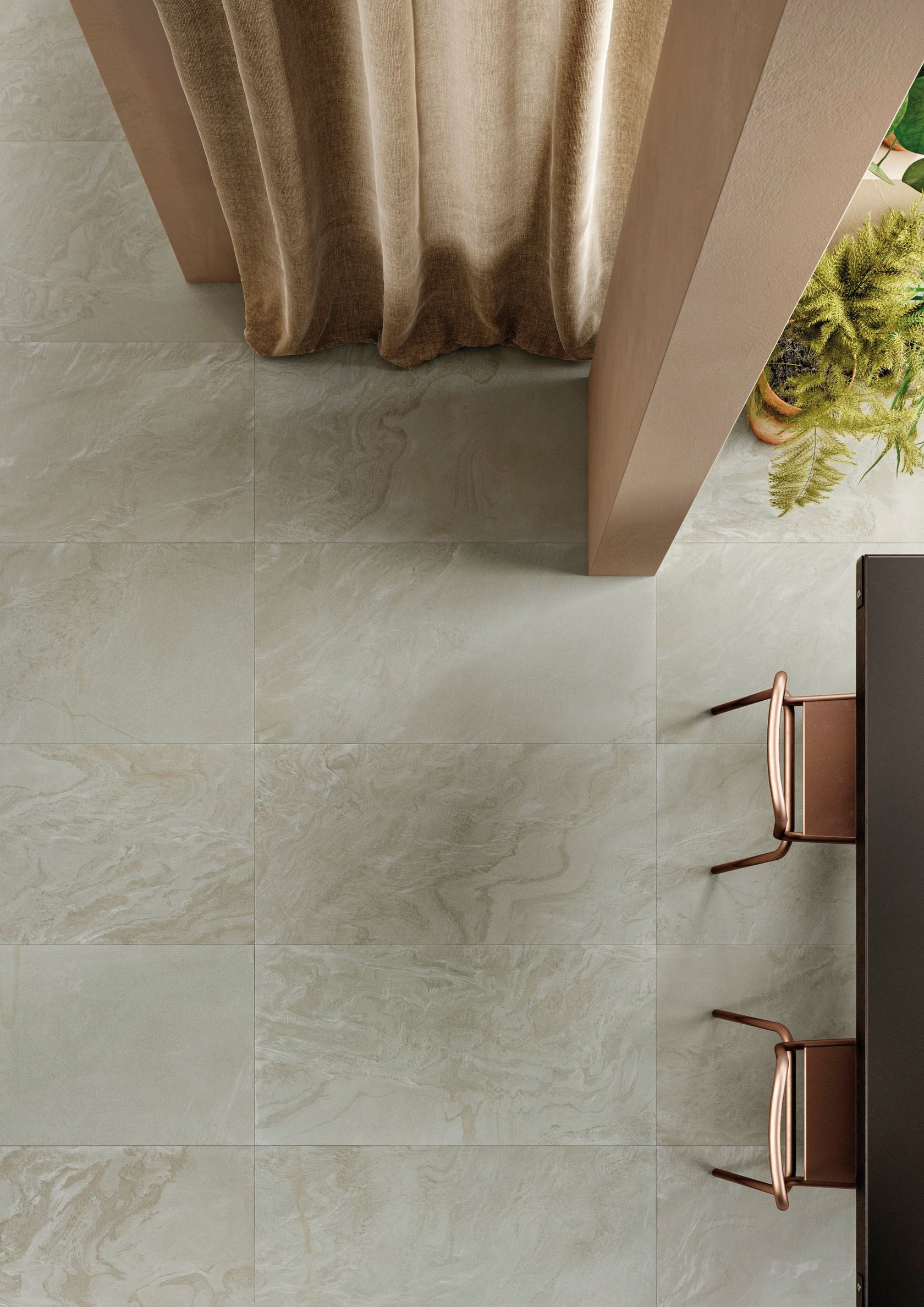 Porcelain stoneware flooring LIQUID STONE By Iris Ceramica
