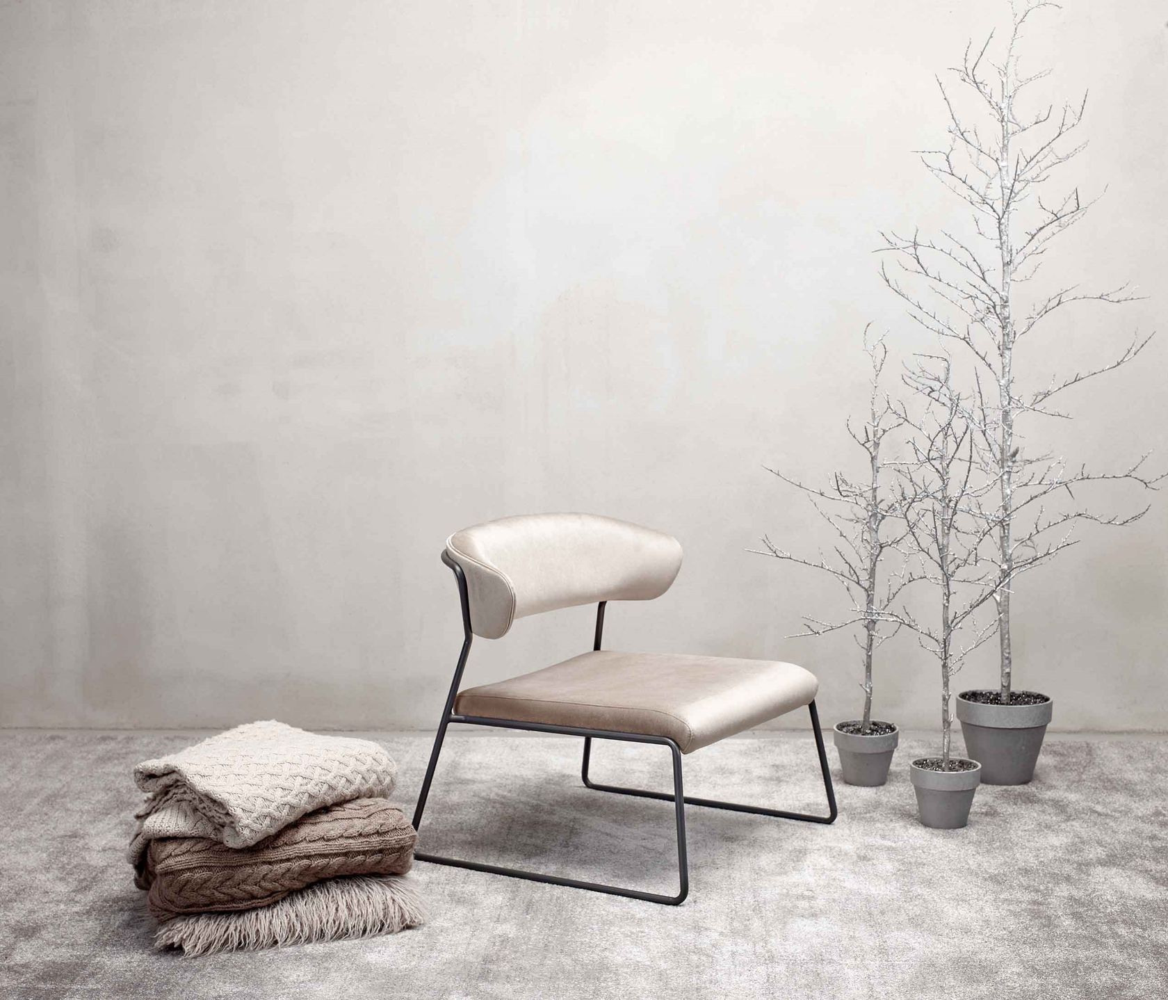 LISA LOUNGE | Lobby chair By SCAB DESIGN design Marcello Ziliani