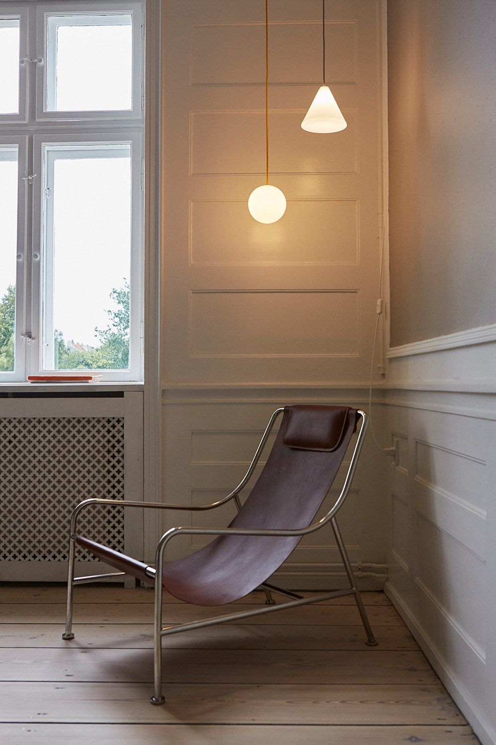 Leather lounge chair with armrests LISBOA By MOR DESIGN design Keiji ...