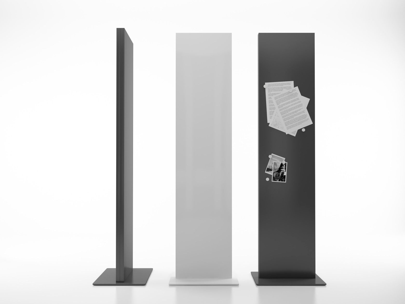 Steel screen / display unit LIT By Systemtronic design Pablo Gironés