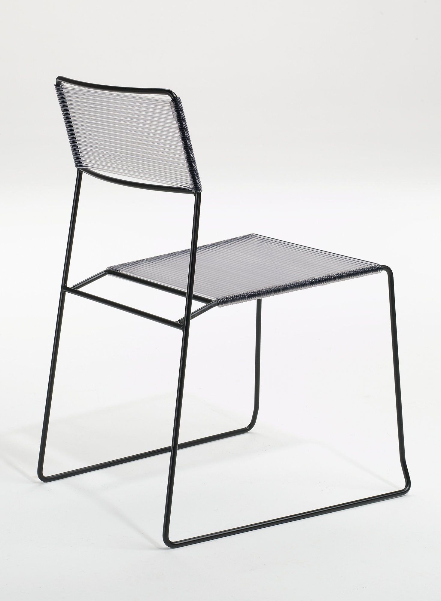 Stackable garden chair LOG SPAGHETTI By arrmet