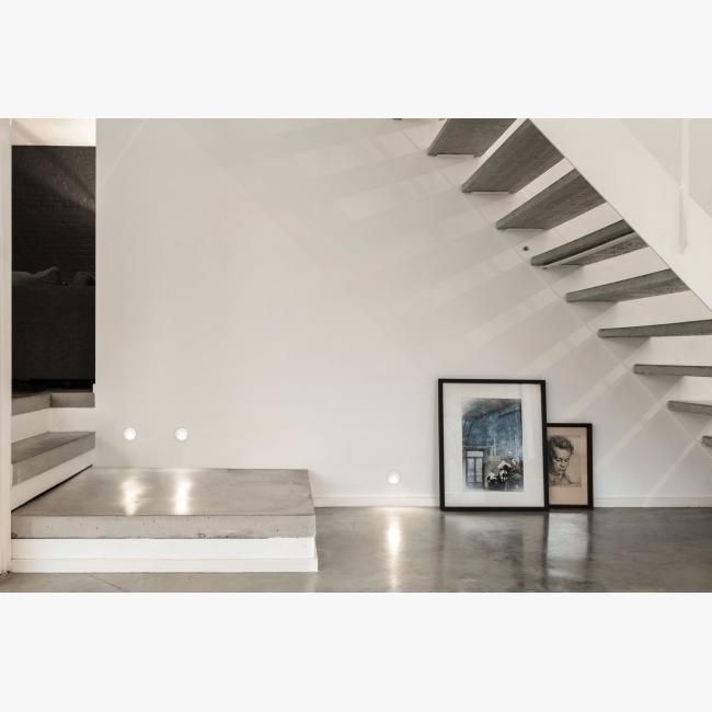 LOGIC MINI LED wall-mounted steplight By Delta Light