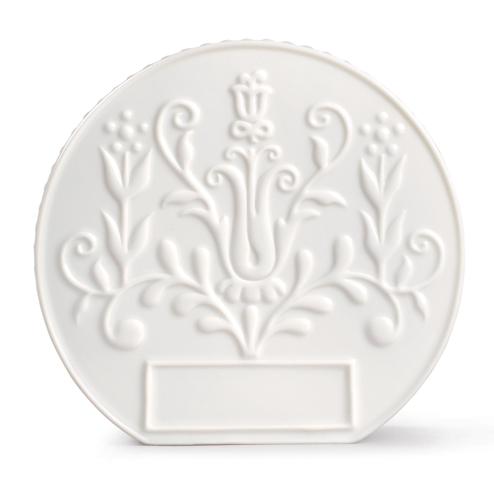 Table-top porcelain clock LOGOS Tea at 5 with dad Collection By Lladró