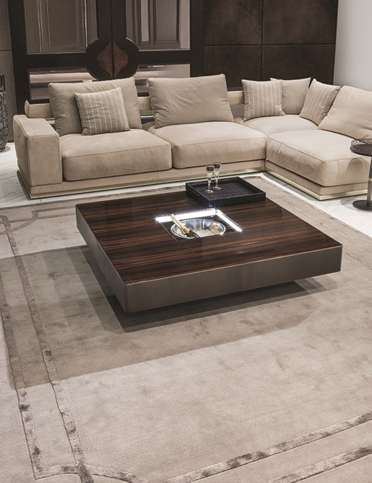 LONELY | Coffee table with ice bucket Loveluxe - Regency Collection By ...