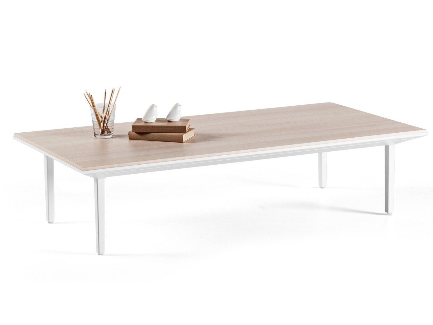 LONGO Low rectangular aluminium coffee table By ACTIU | design Ramos ...
