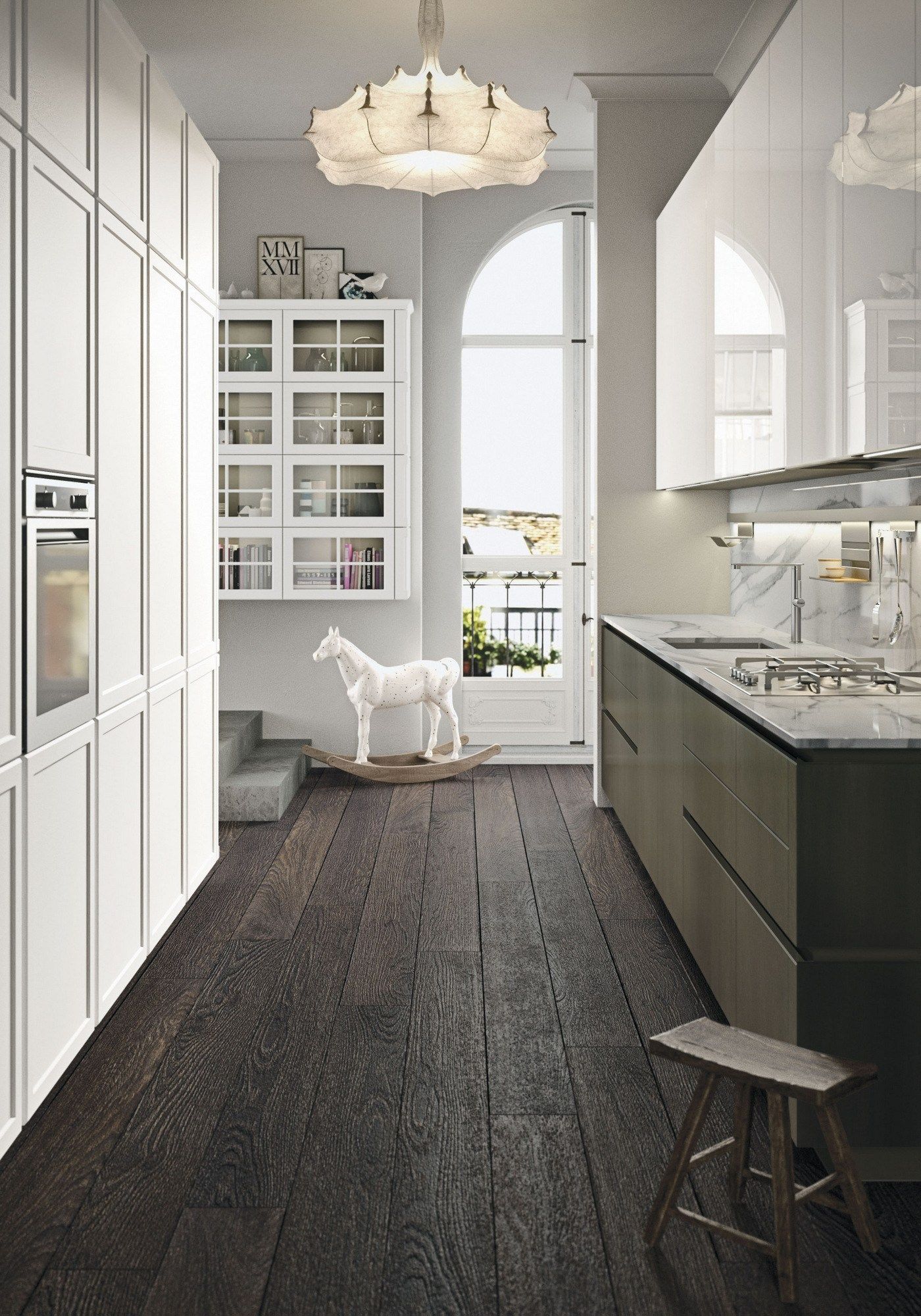 LOOK | Linear kitchen By Snaidero design Michele Marcon