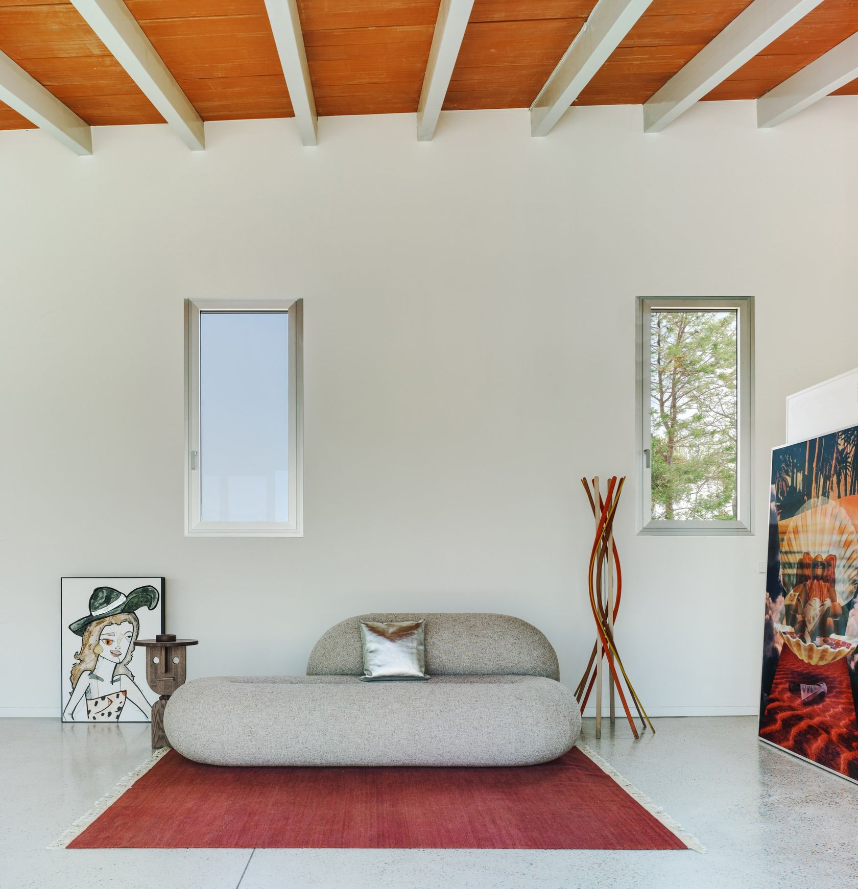 LOOP 3 seater fabric sofa By Sancal | design Raw Color