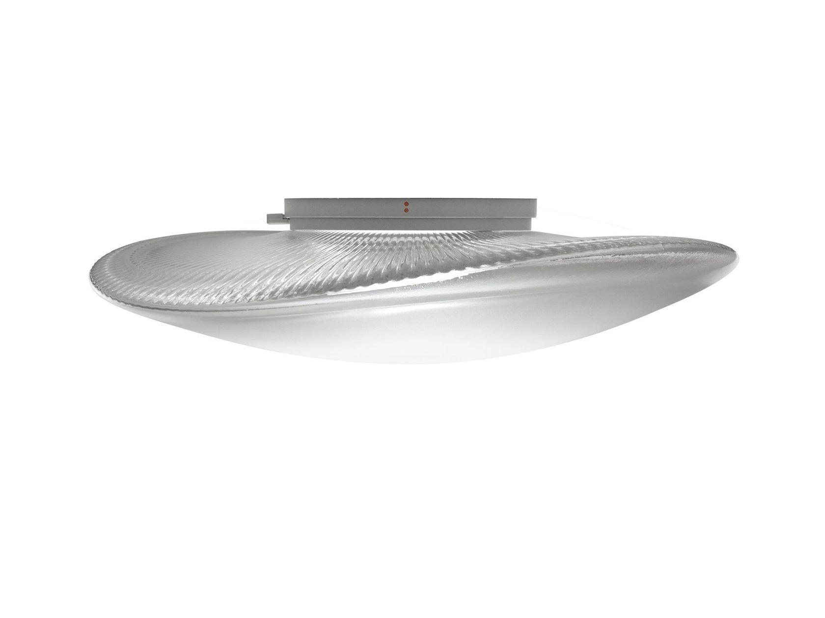 LOOP LED blown glass ceiling lamp By Fabbian | design Constance Guisset