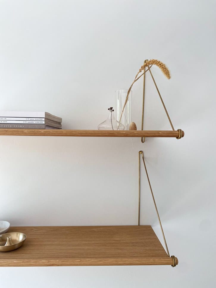 LOOP SHELF OAK Wall shelf By We Do Wood