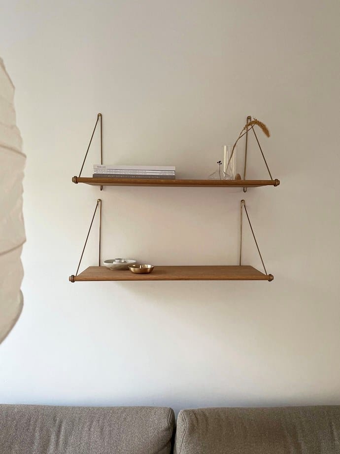 LOOP SHELF OAK Wall shelf By We Do Wood