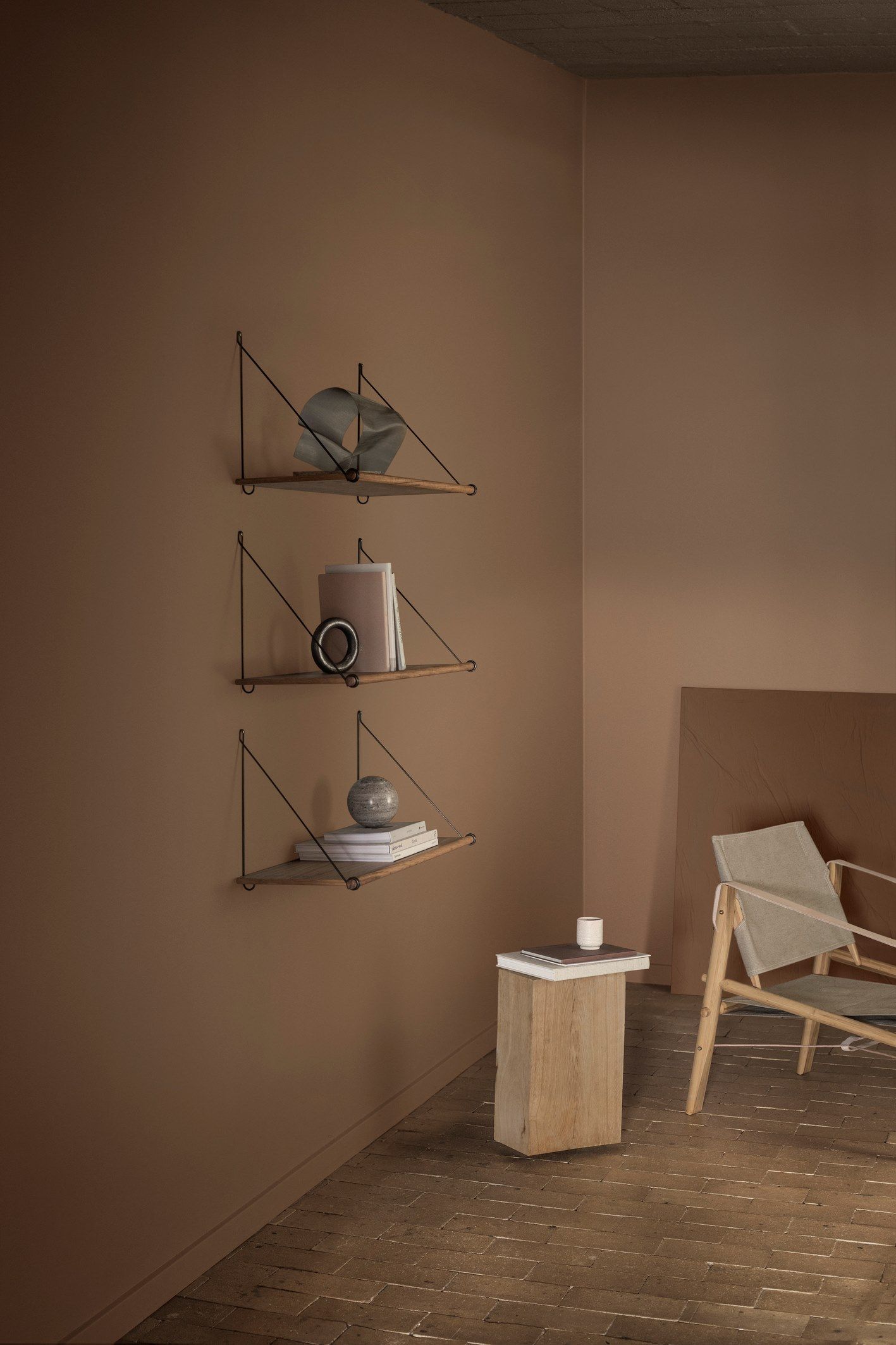 LOOP SHELF OAK Wall shelf By We Do Wood