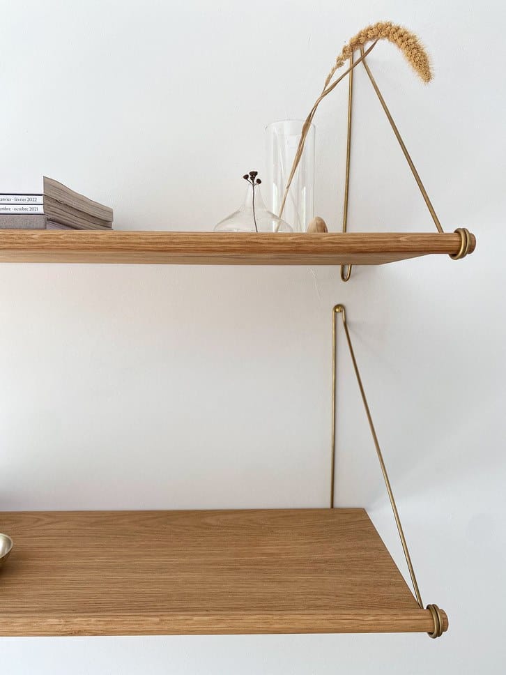 LOOP SHELF OAK Wall shelf By We Do Wood
