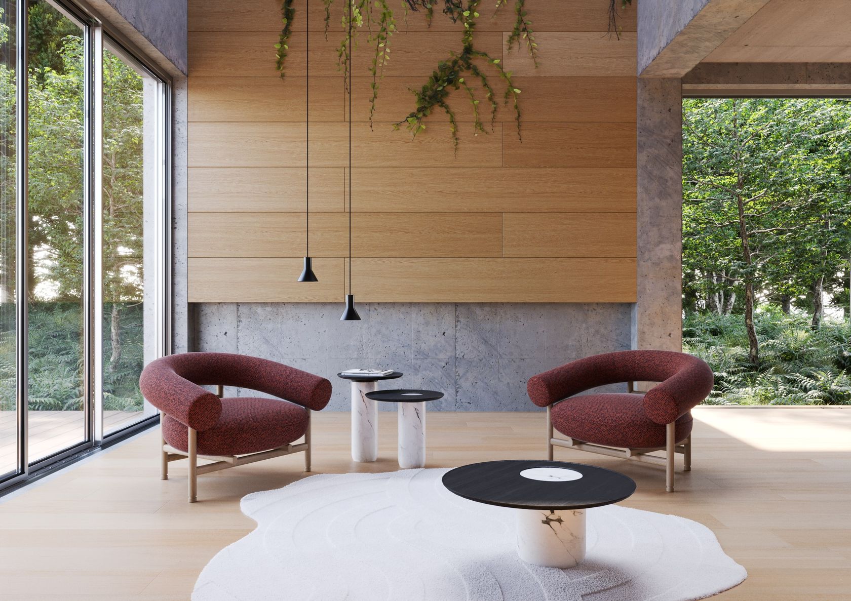 LOOP Armchair By Wewood | design David Girelli