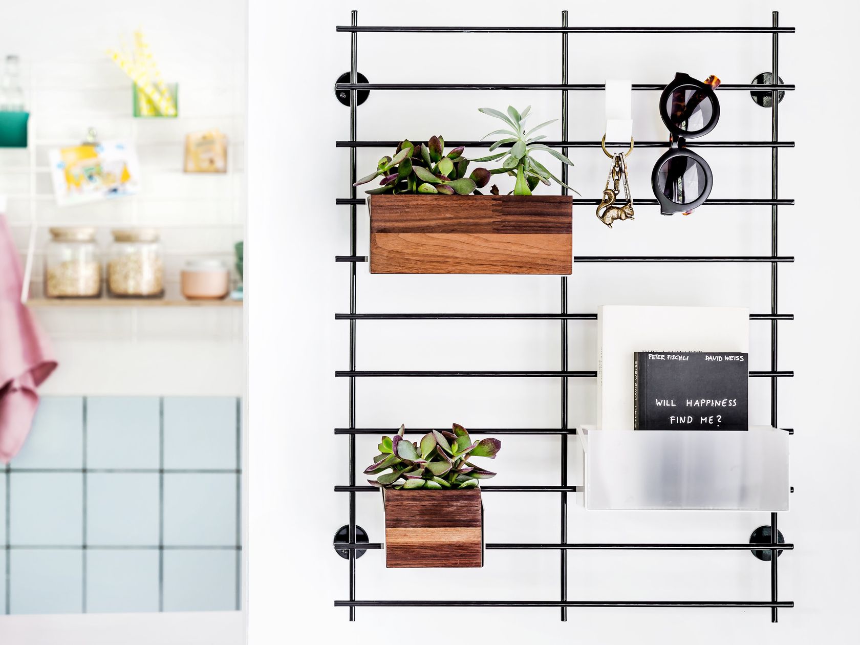 LOOPHOLES THE GRID.02 Metal storage grid By Atelier Belge