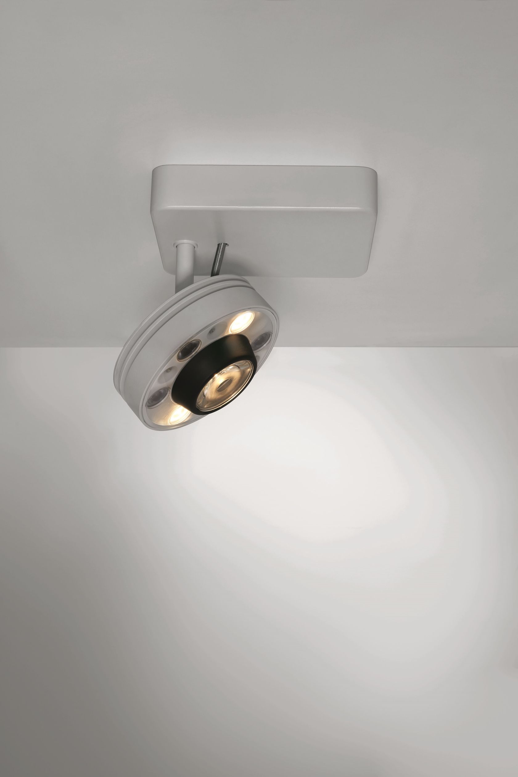 LOT RGB | Ceiling spotlight Round ceiling RGB aluminium spotlight By ...
