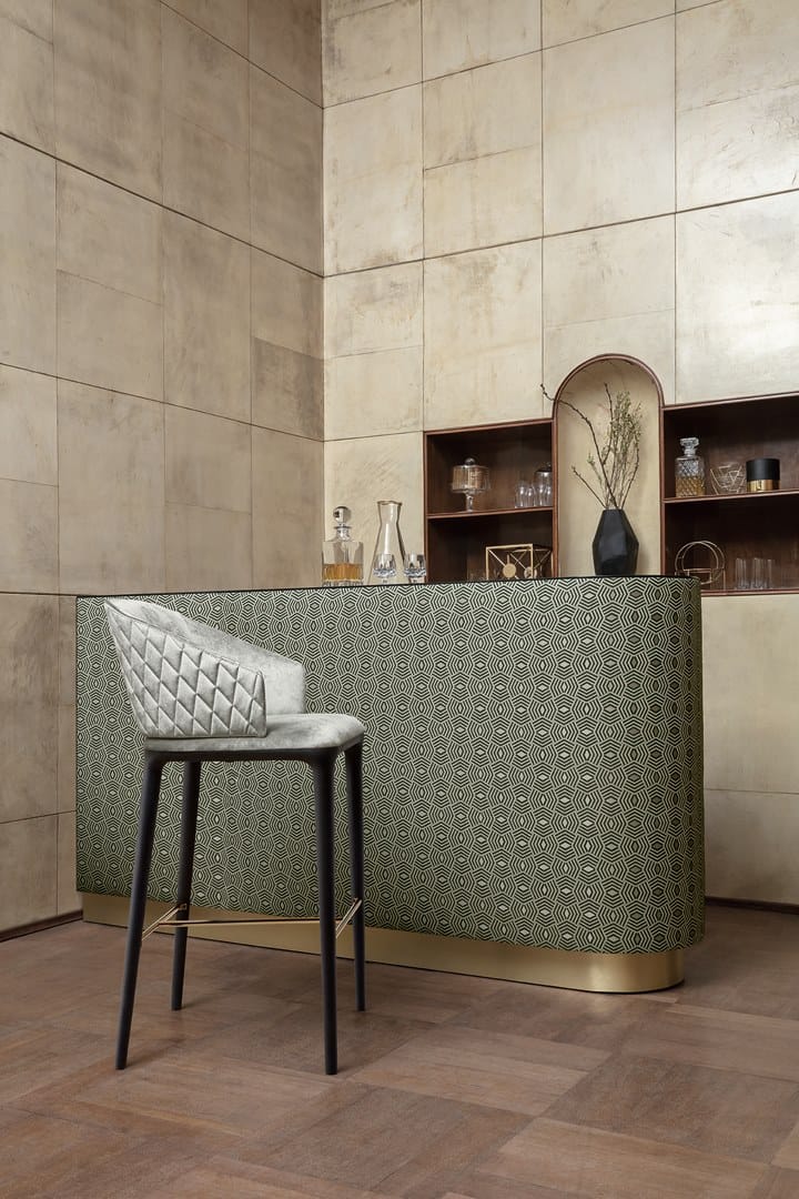 LOUISE Stool with back with footrest By OPERA CONTEMPORARY | design ...