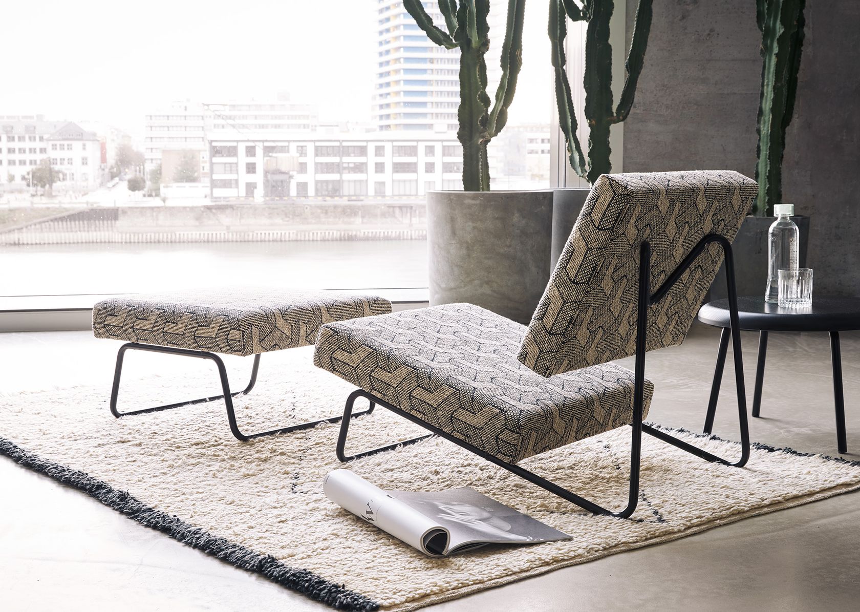 LOUNGE | Fabric armchair Fabric armchair By Richard Lampert | design ...