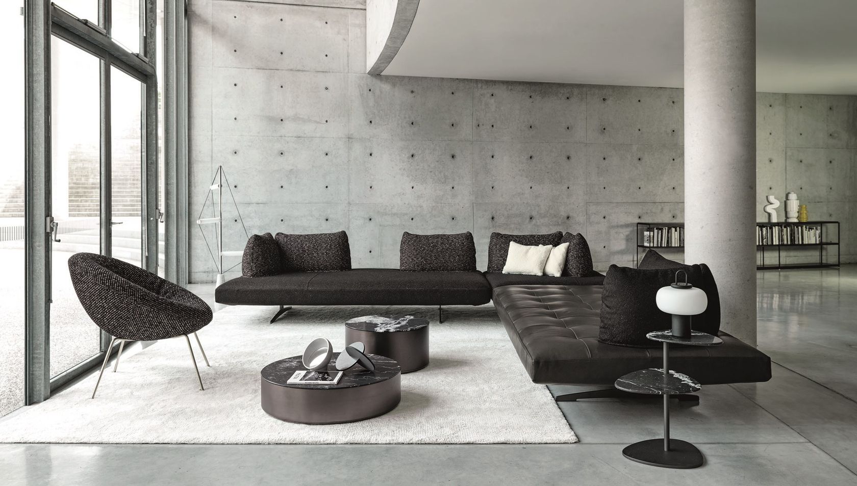 LOVELY DAY Sofa By Désirée divani | design Marc Sadler
