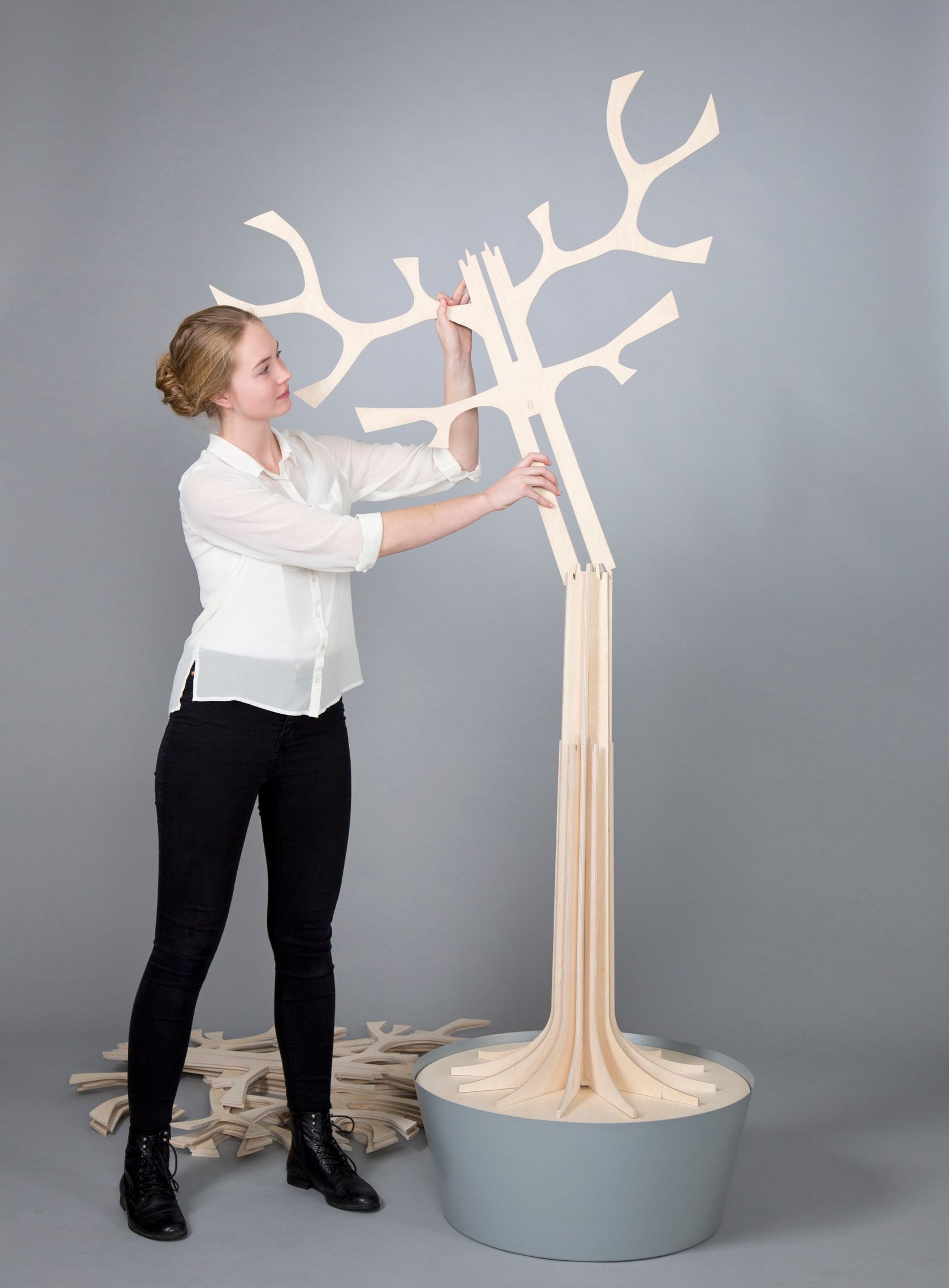 Plywood Artificial plant LOVI TREE 200CM By Arkki by Lovi