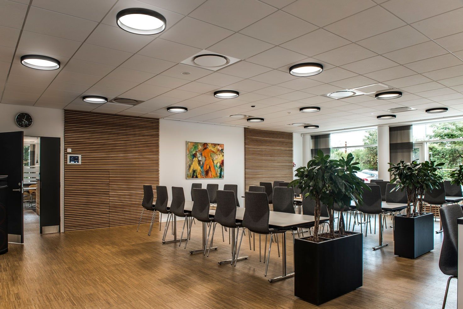 LP CIRCLE | Semi-inset ceiling lamp By Louis Poulsen design Mikkel Beedholm