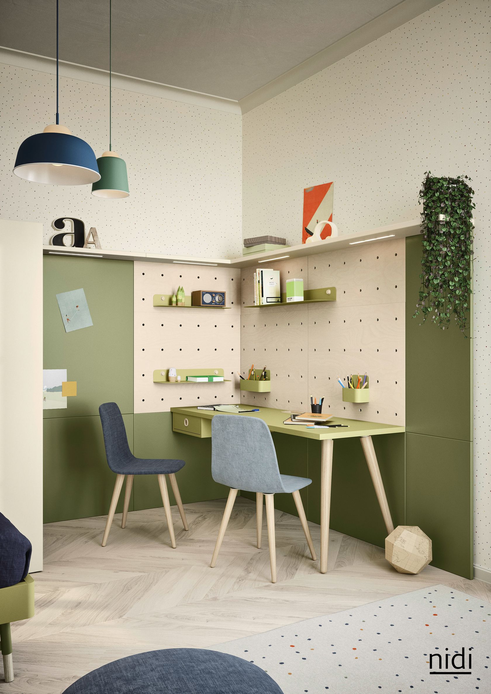 LUCE | Kids writing desk By Nidi