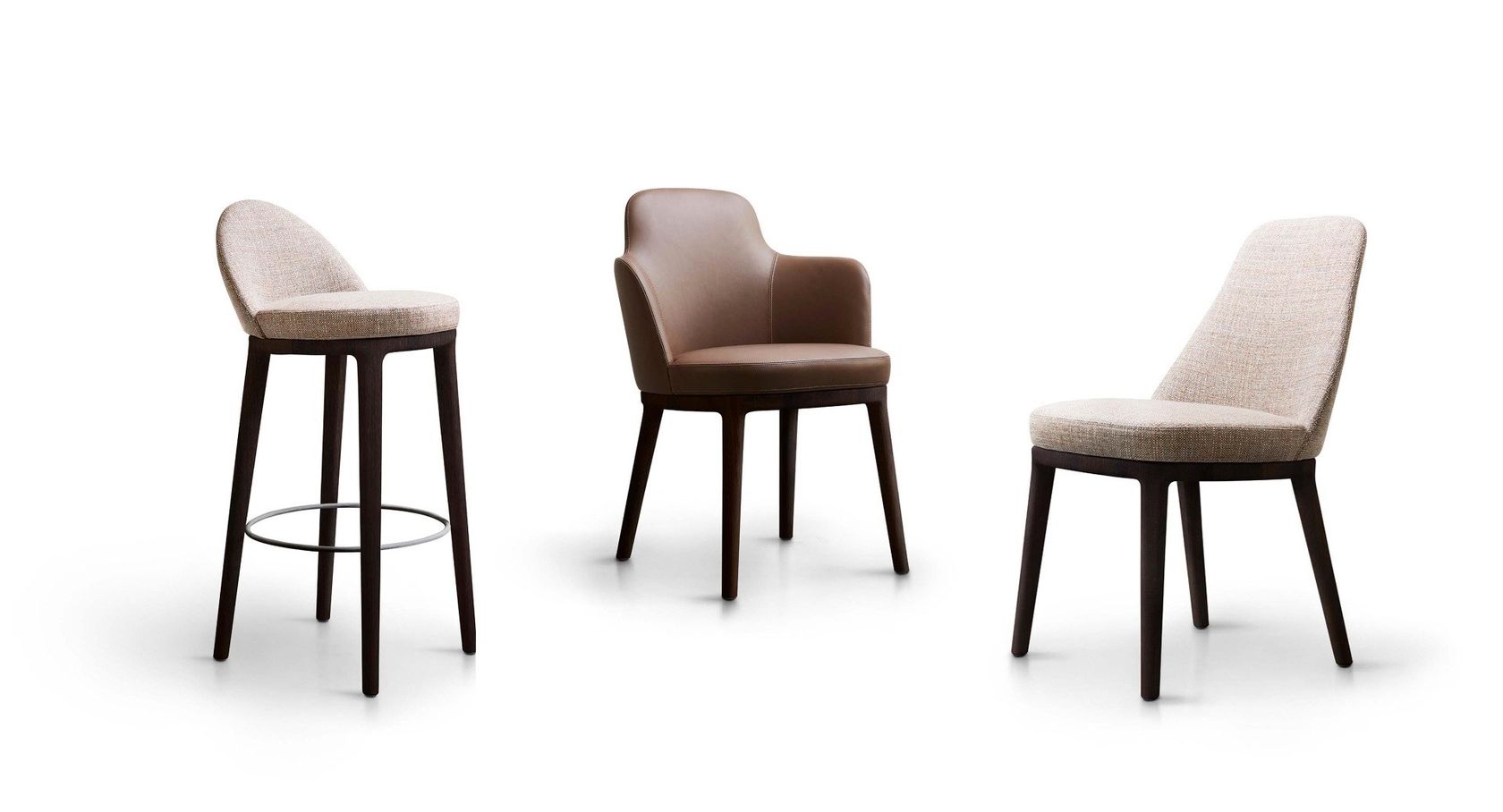 LUCYLLE | Chair with armrests Lucylle Collection By Lema design Roberto ...