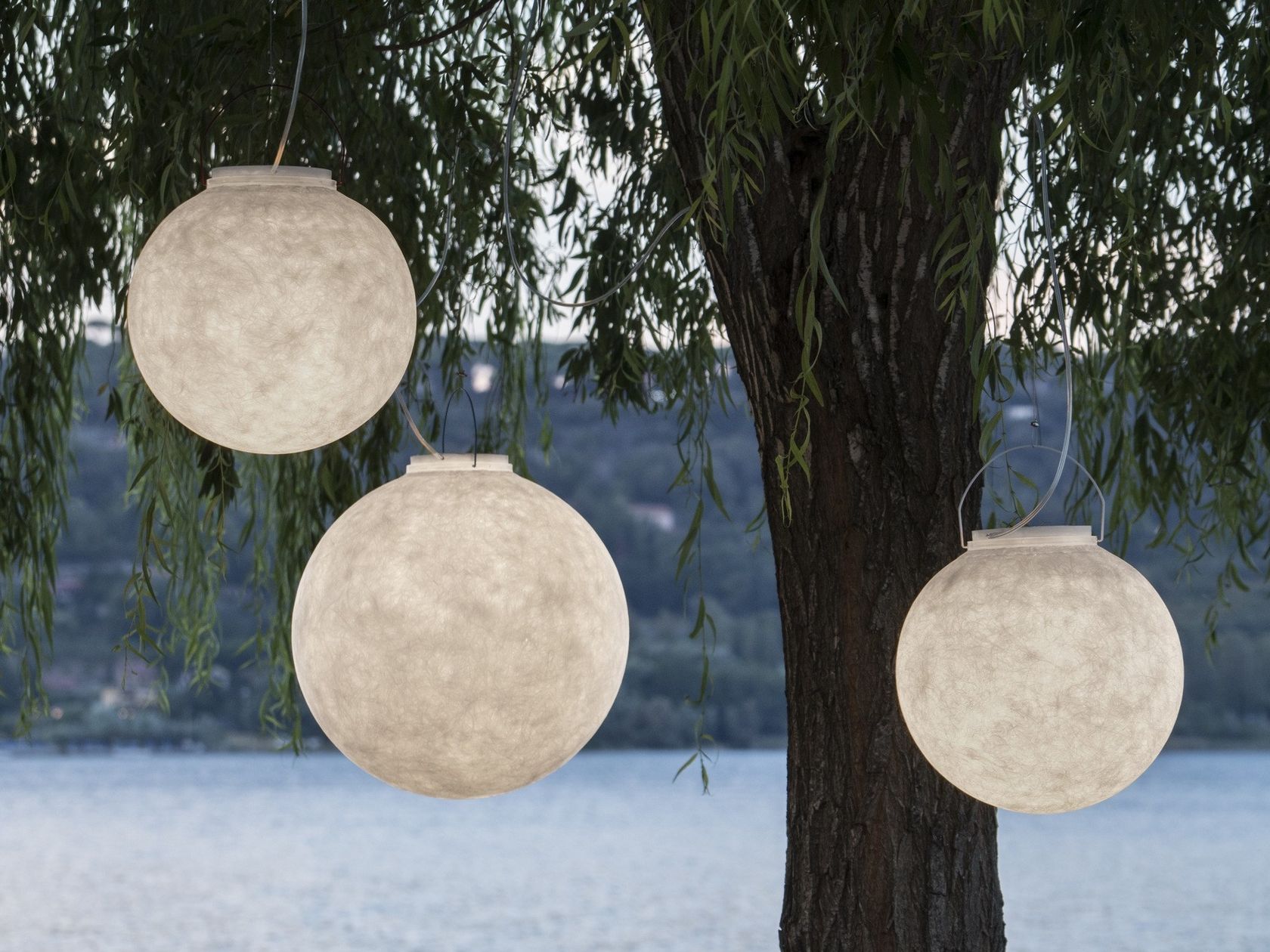 LUNA OUT Outdoor pendant lamp By In-es.artdesign