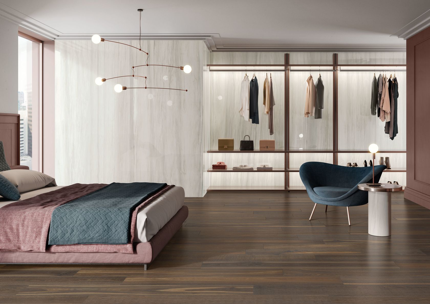 LUX EXPERIENCE HELSINKI WHITE Porcelain stoneware wall/floor tiles with ...
