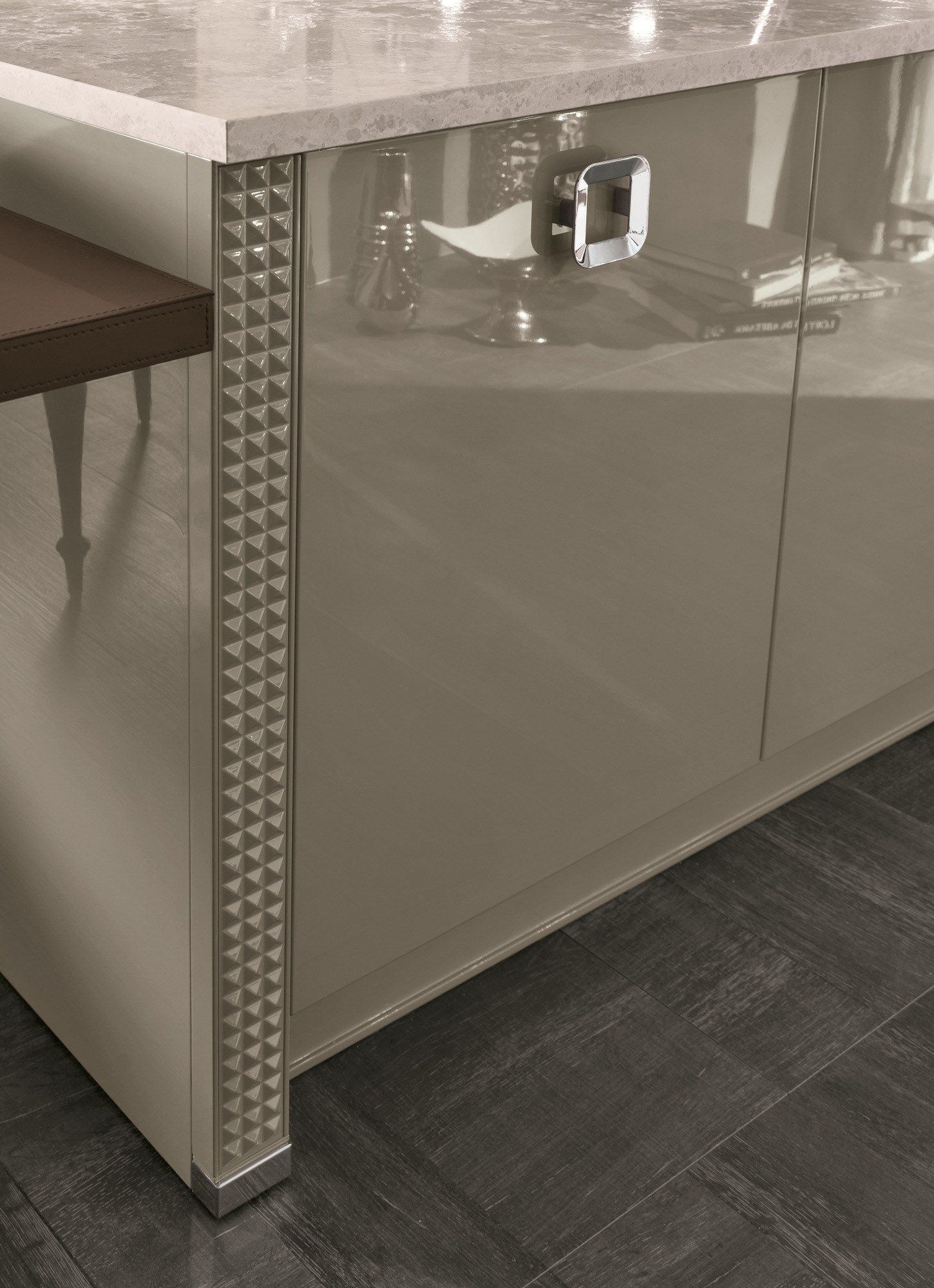 LUXURY GLAM | Kitchen with island Luxury Glam Collection By Aster Cucine