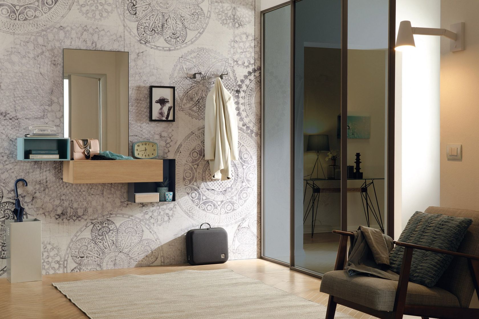 LV208 | Hallway unit By Moretti Compact