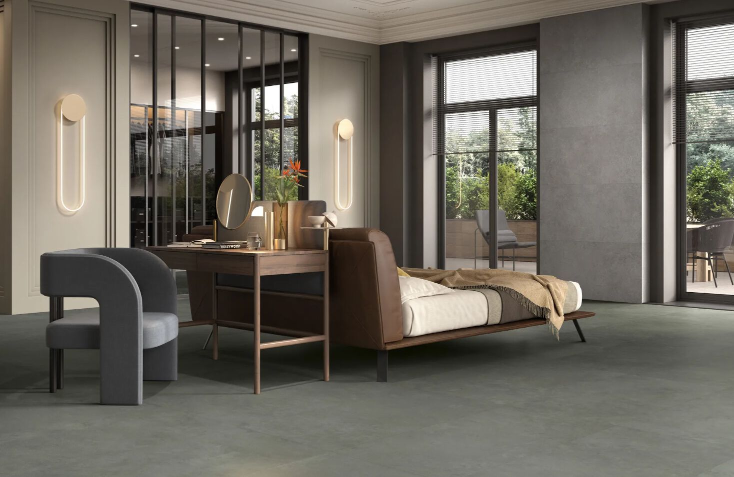 VIS Full-body porcelain stoneware wall/floor tiles By LaFaenza