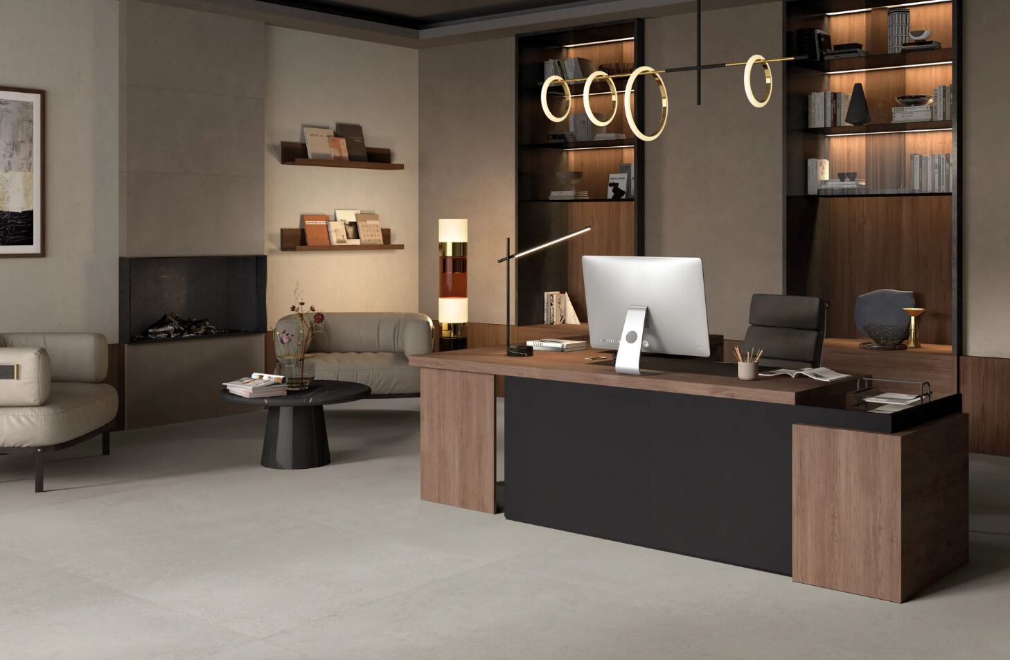 VIS Full-body porcelain stoneware wall/floor tiles By LaFaenza