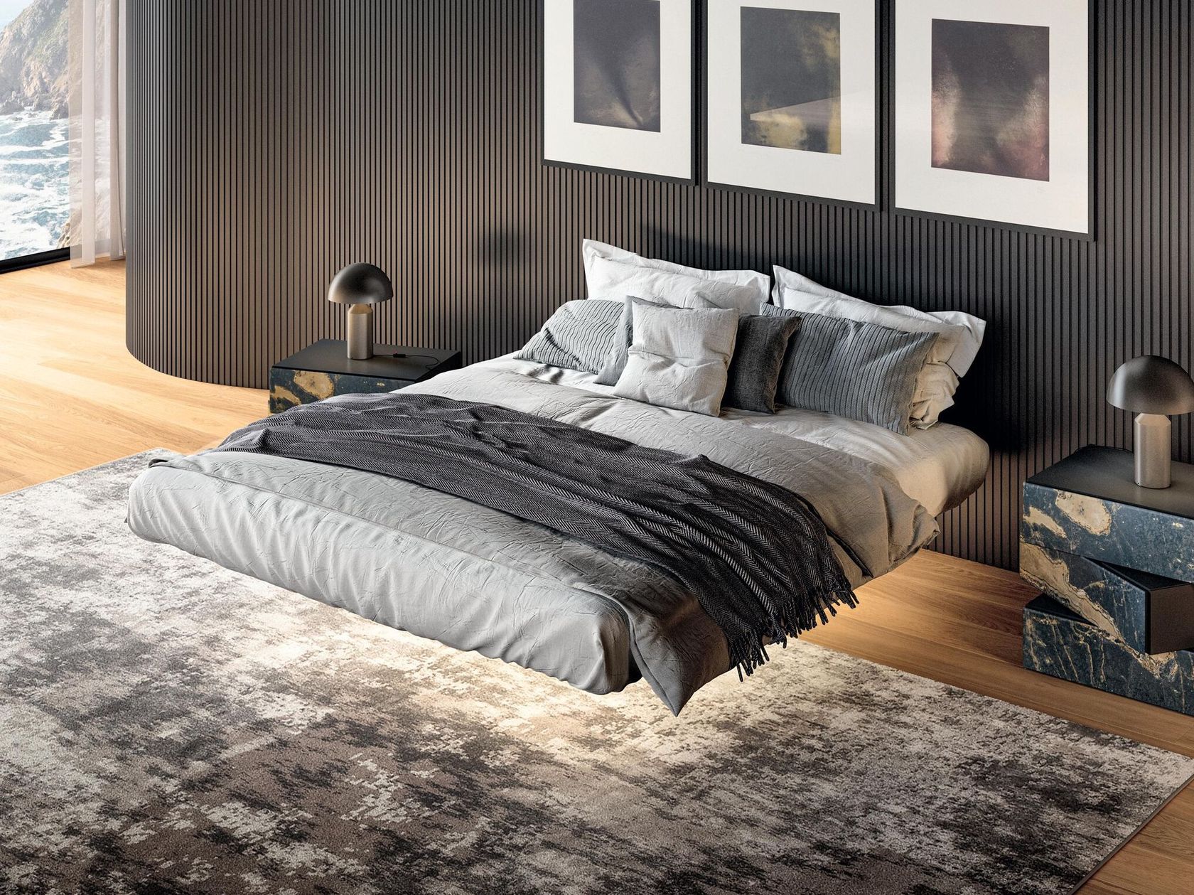 FLUTTUA REPLIS Bed By Lago | design Daniele Lago