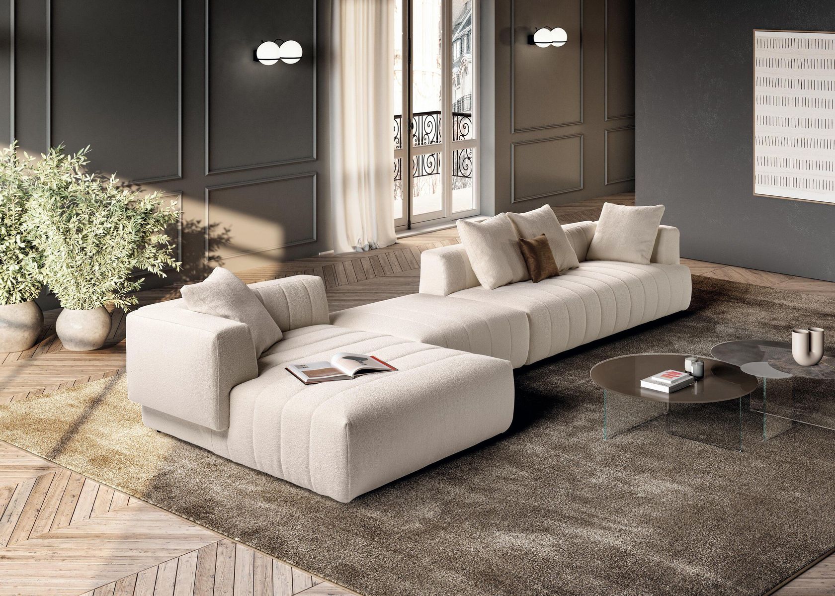 HERO - 2612 Sofa By Lago | design Mauro Lipparini