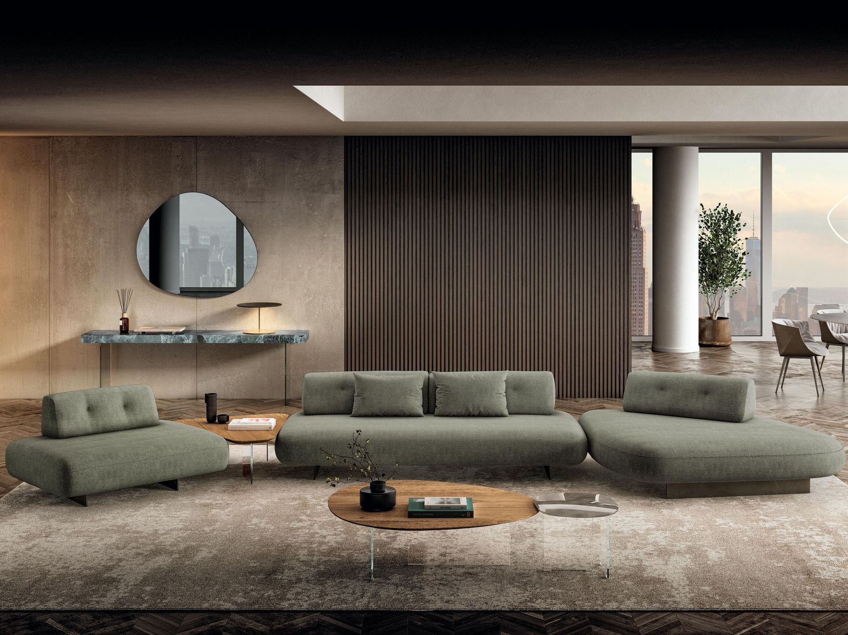SAND 1137 Sofa By Lago | design Daniele Lago