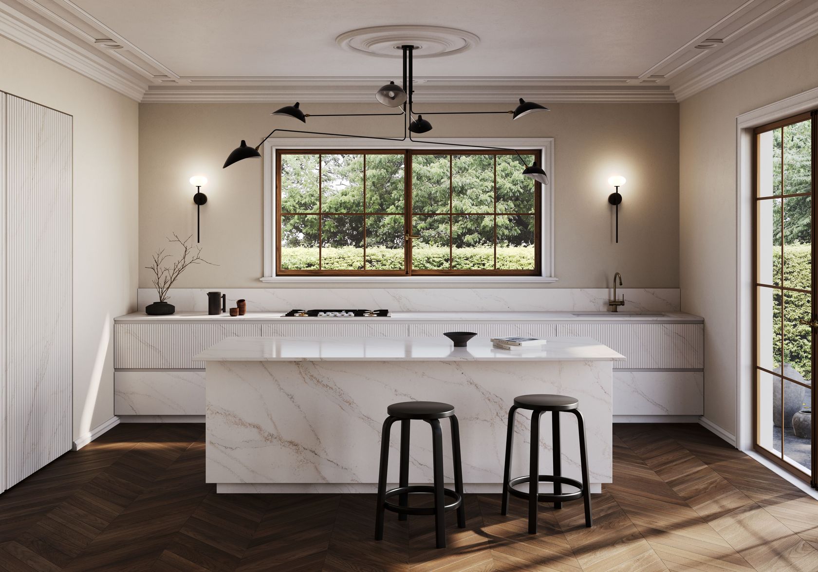 BIANCO PANDORA Kitchen worktop By Lapitec