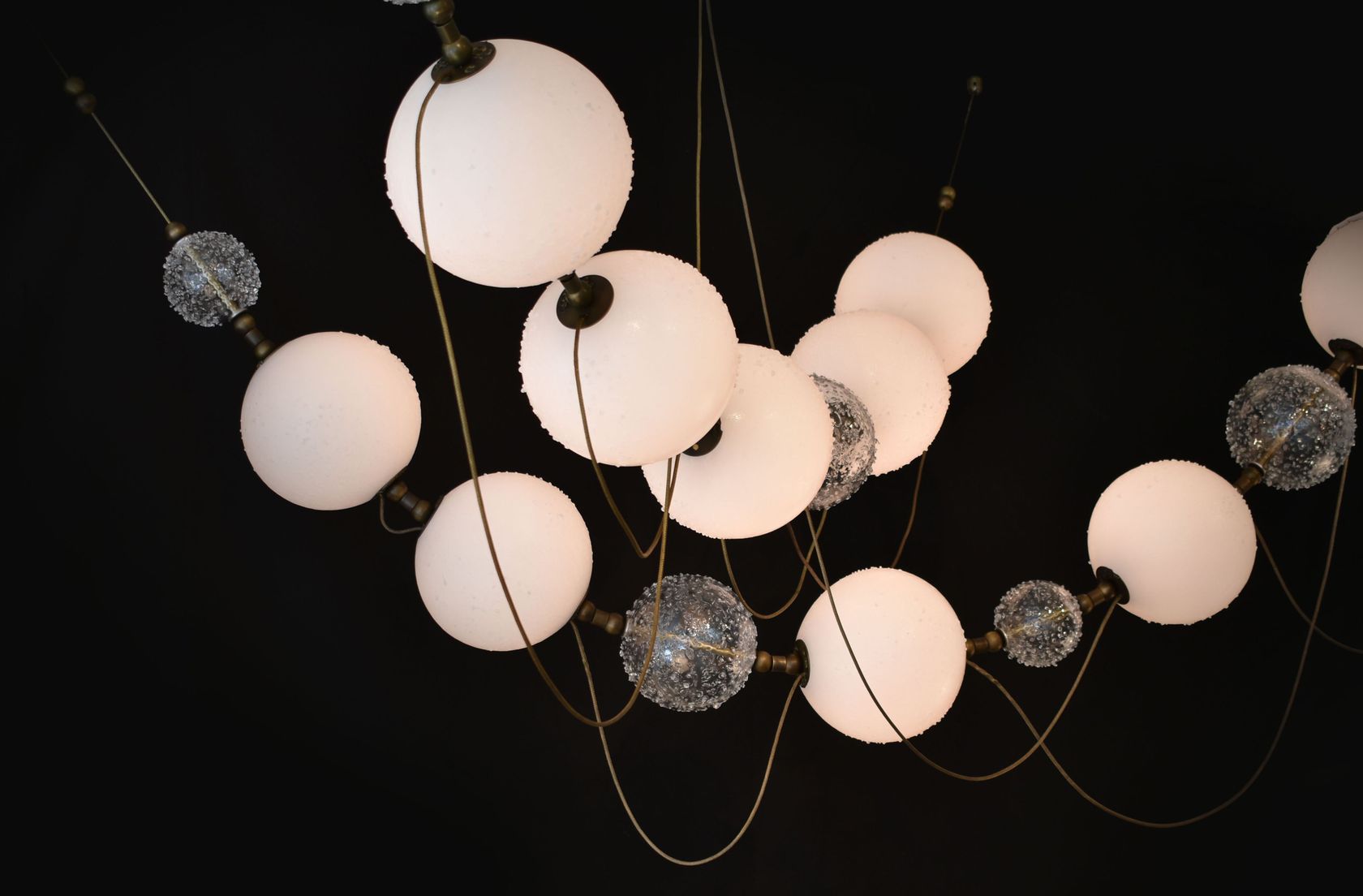 COCO-DE-MER LED pendant lamp By Larose Guyon