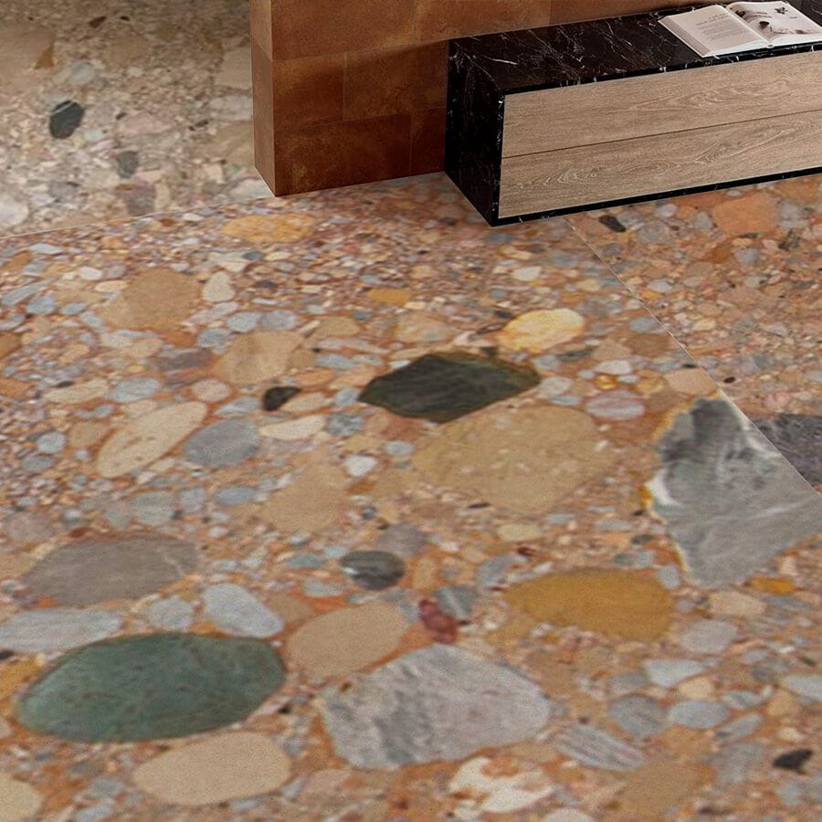 BRECCIA ROSSA Marble wall/floor tiles By LayerStone