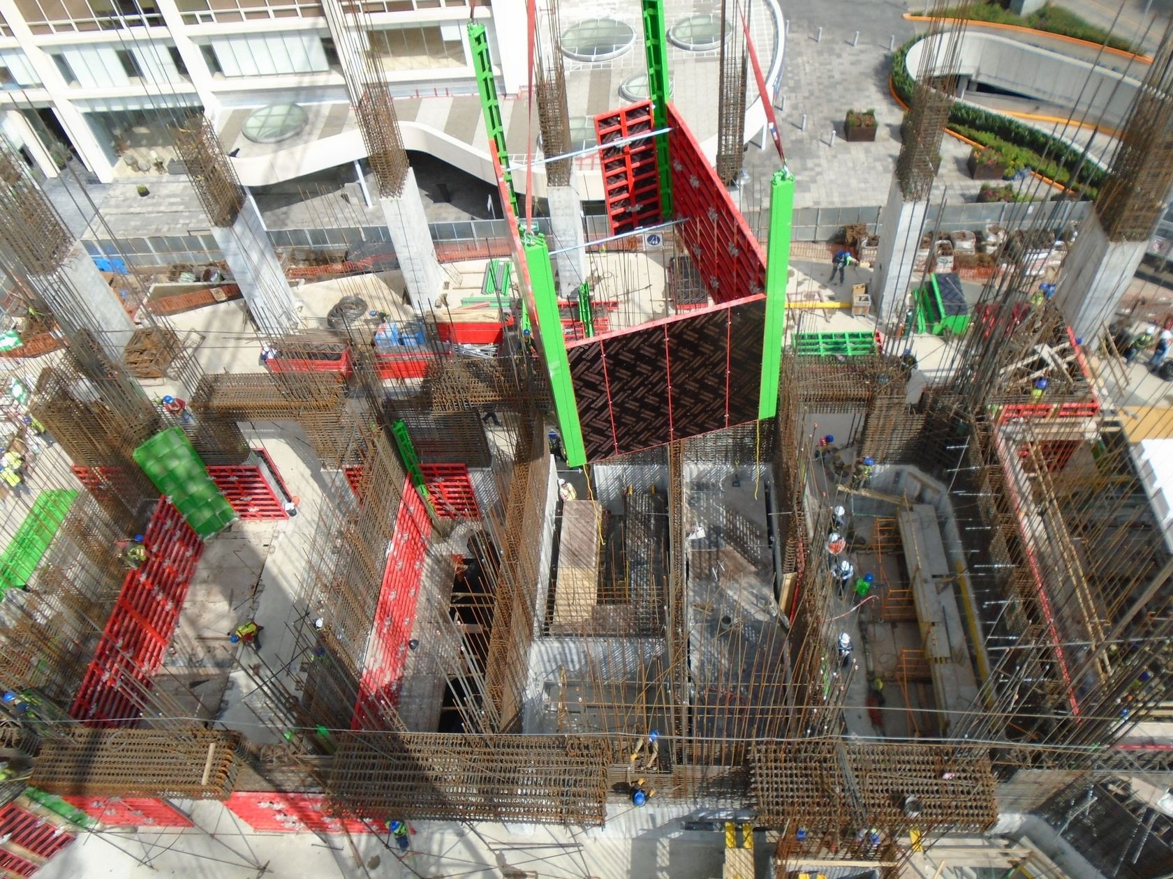LIFT SHAFT Formwork and formwork system for concrete By Faresin Formwork