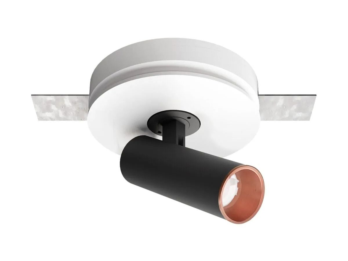 GYPSUM COLORING POINT Ceiling adjustable LED spotlight By Linea Light Group