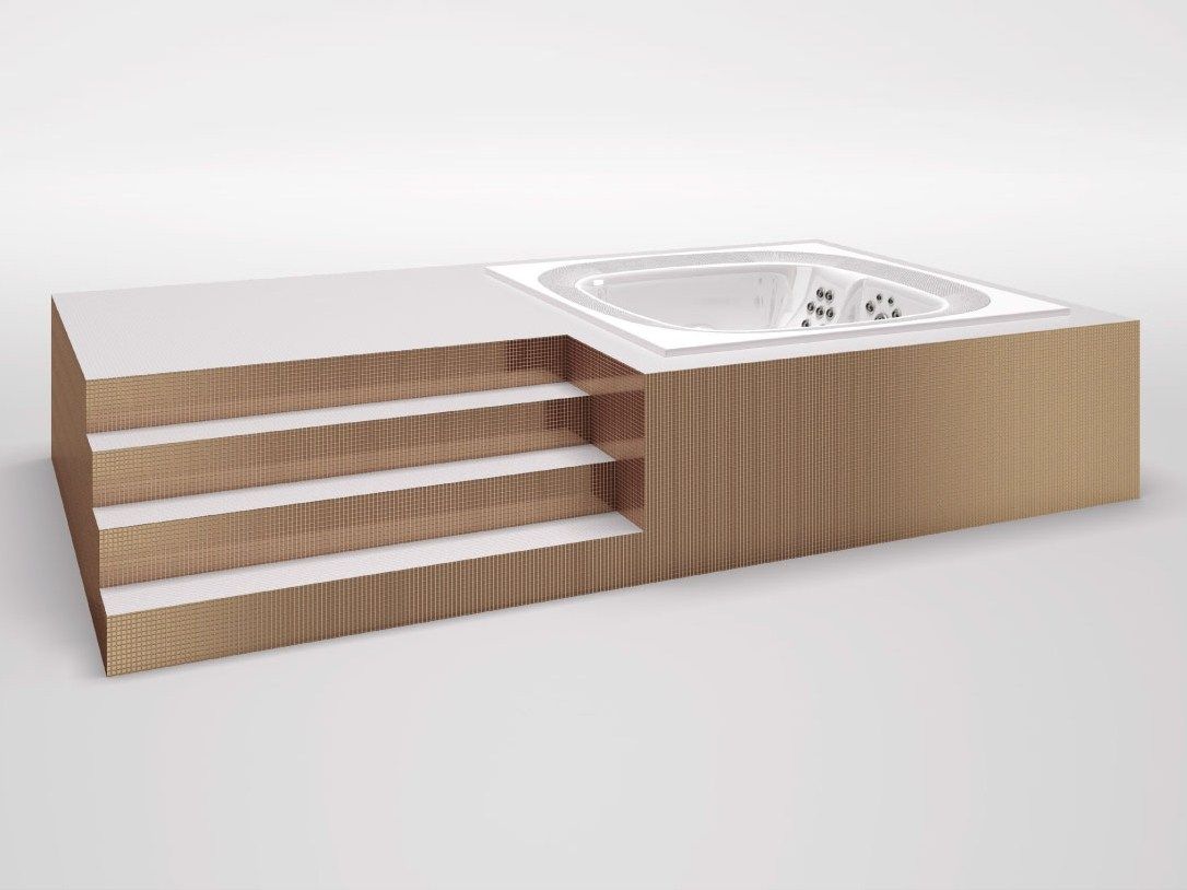 Hot tub Loft for recessed SPA By La Veneta Forme