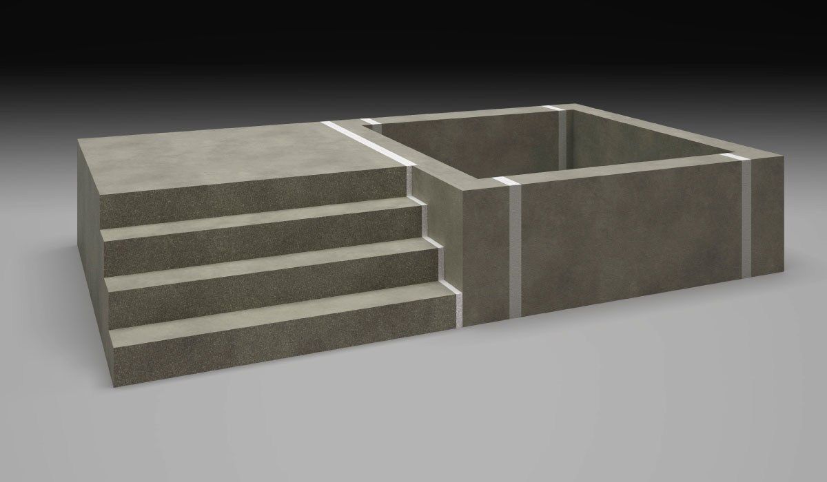 Hot tub Loft for recessed SPA By La Veneta Forme