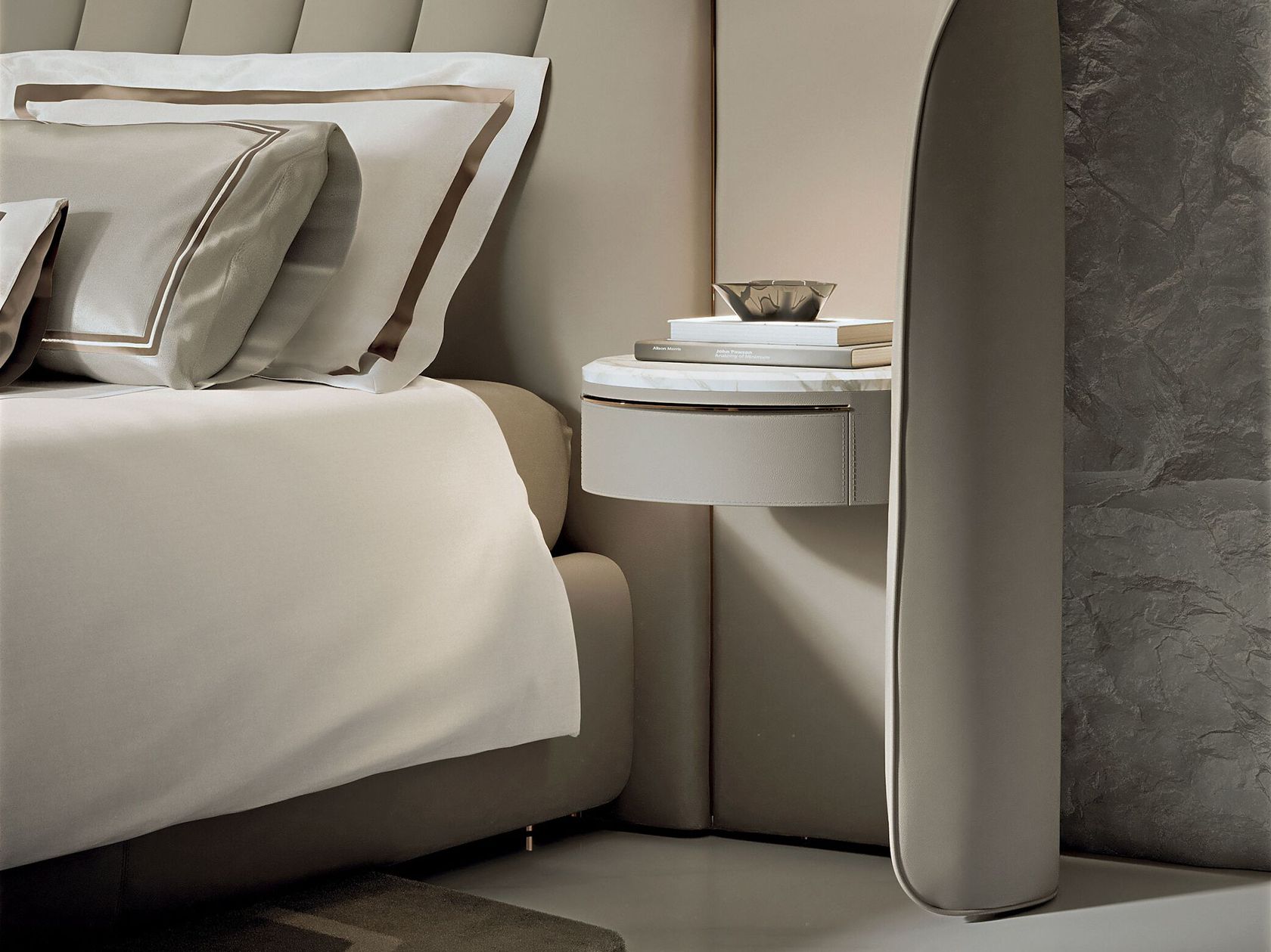 ADELE Bed By Longhi