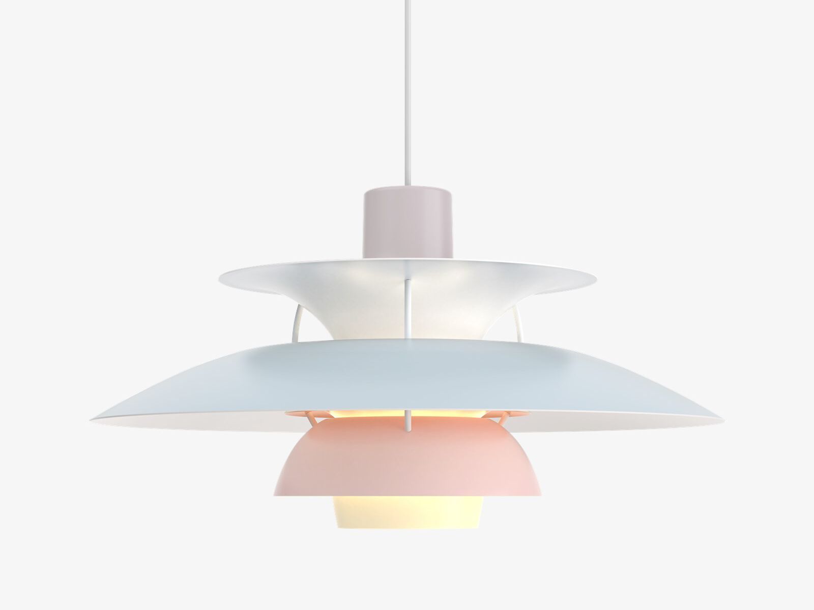 PH 5 Metal pendant lamp By Louis Poulsen
