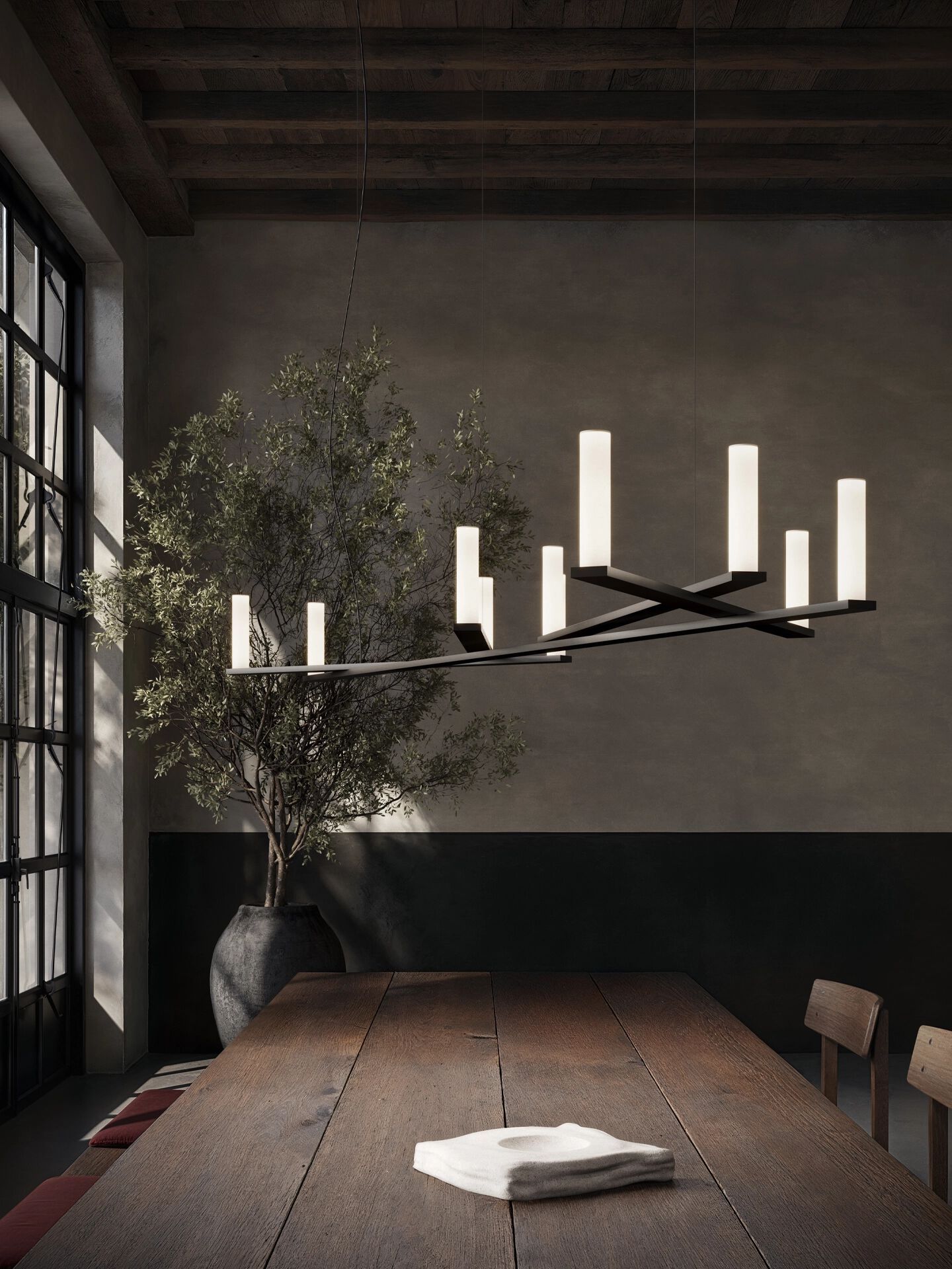 DIX BOUGIES Pendant lamp By Luceplan