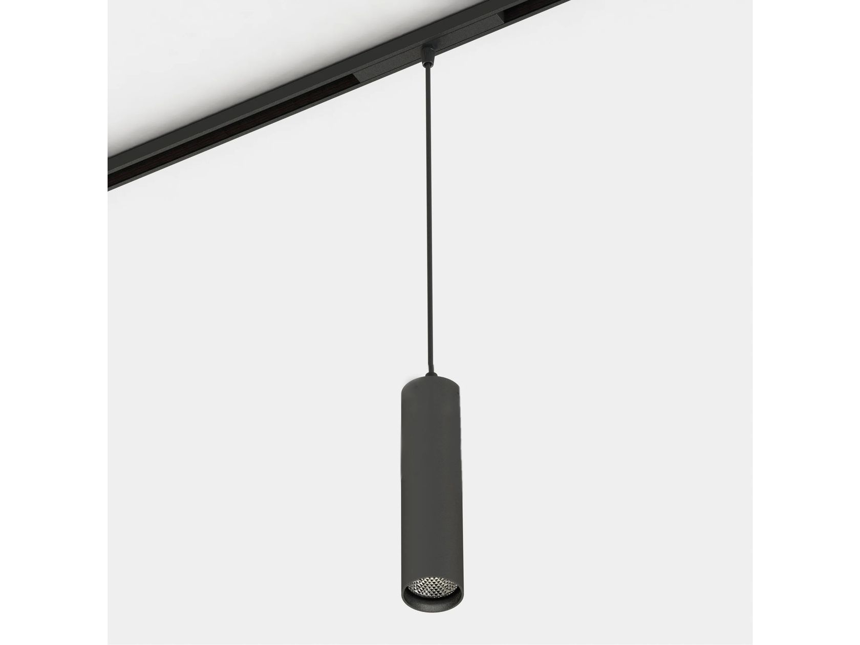 I-PIPEDI MINI TRACK Dimmable extruded aluminium pendant lamp By Lucifero's