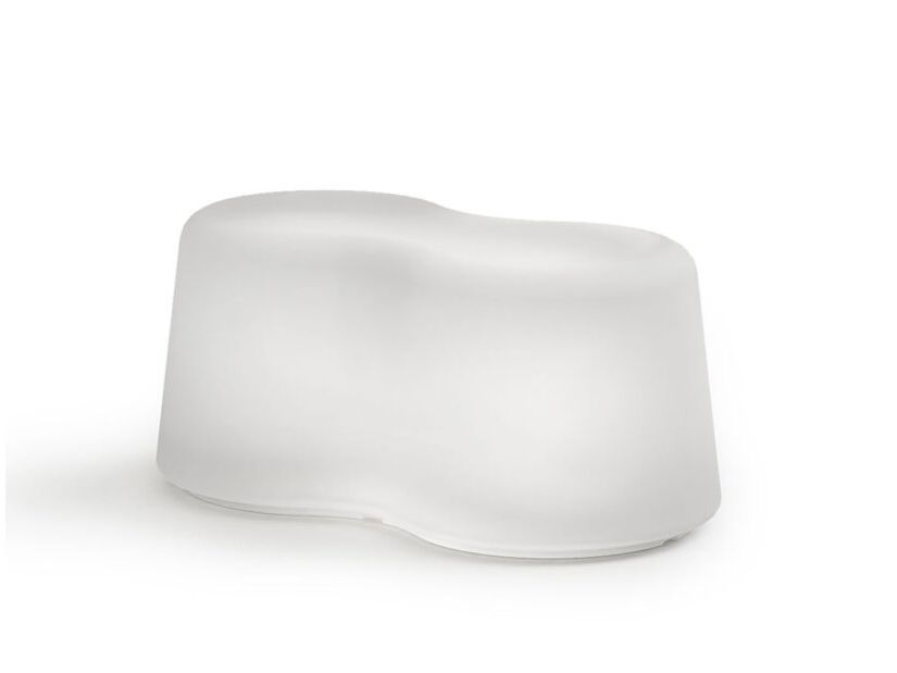 PEANUTS Polyethylene garden bench with light By Lyxo Design | design ...